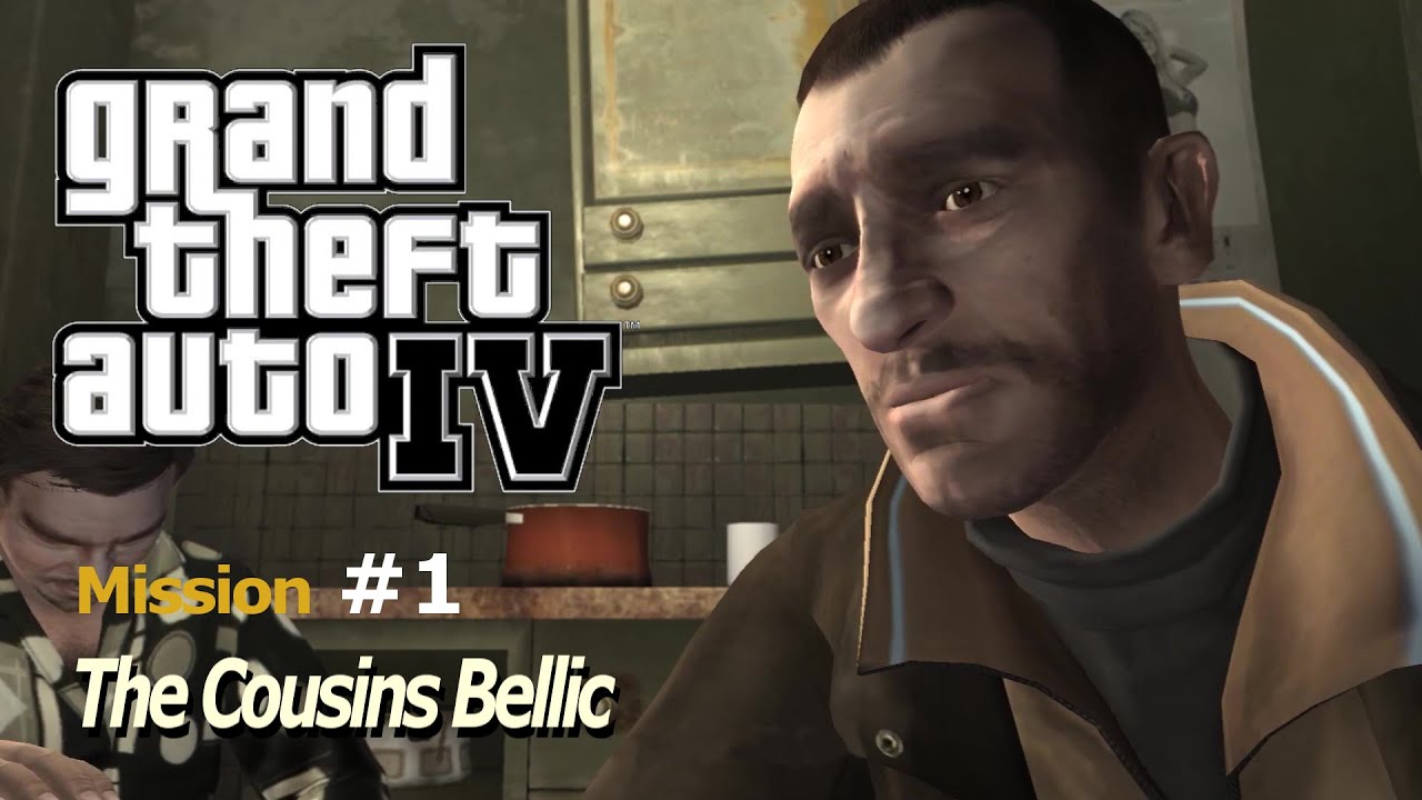 GTA IV - Intro & 1st Mission - The Cousins Bellic - Walkthrough - YouTube