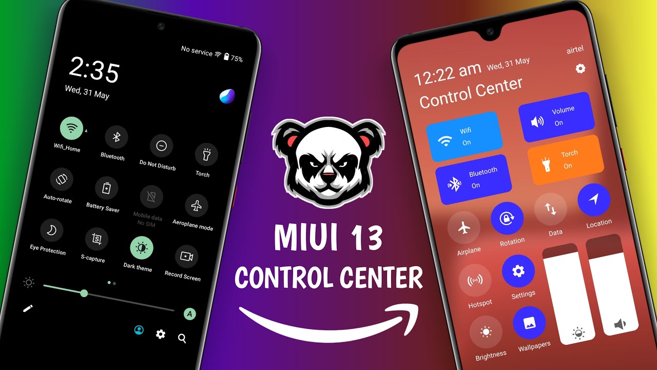 How to Apply Official MIUI 13 Control Center in any android phone ...