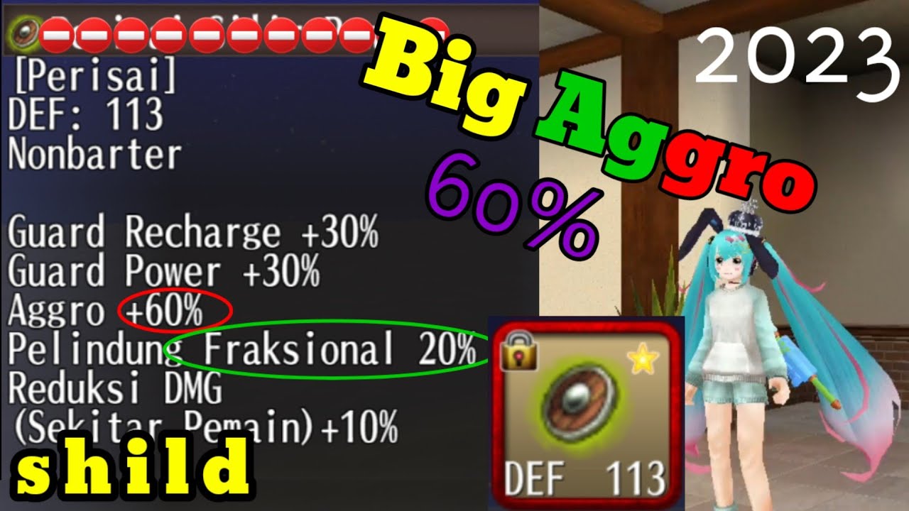 equipment shield with 60% aggro || toram online tank update - YouTube