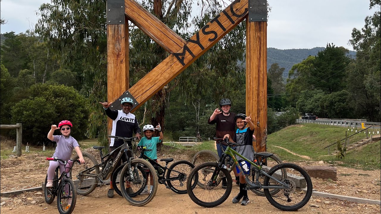 Bright MTB Mystic Bike Park 2025 - YouTube