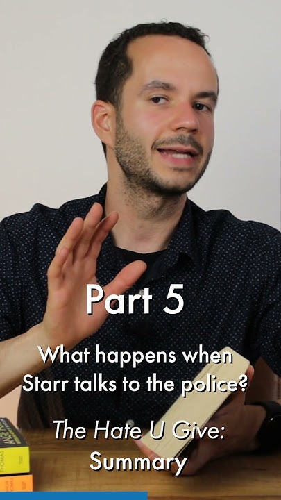 The Hate U Give summary part 5: Starr talks to the police. - YouTube