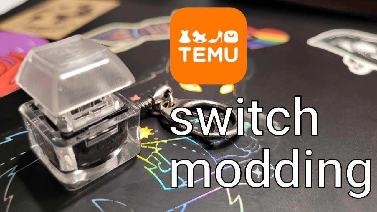 Modding a temu switch for fun. - YouTube