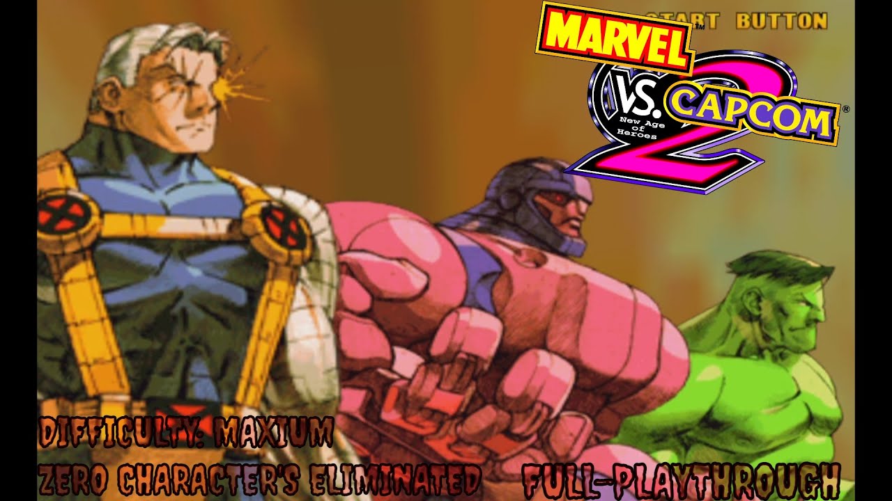 MARVEL VS. CAPCOM 2: NEW AGE OF HEROES | PS2 EMULATOR | DIFFICULTY ...