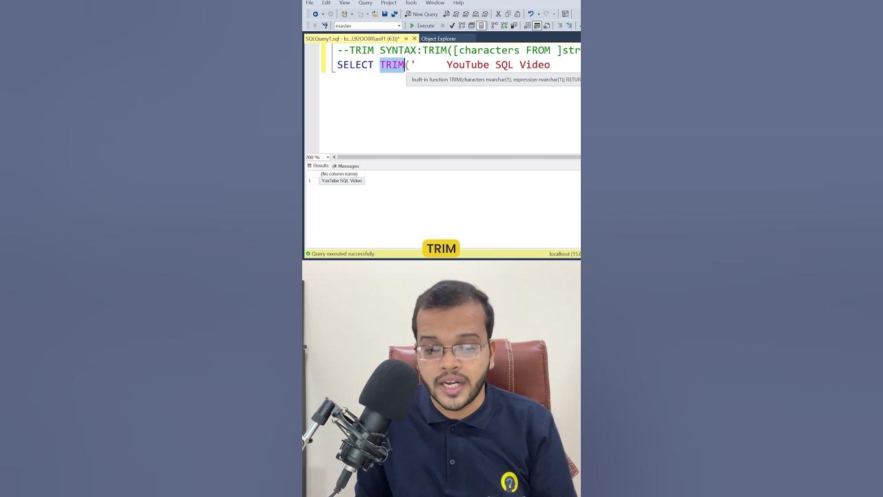 Learn SQL Server Trim Function In Just 60 Seconds YouTube learn-sql-server-trim-function-in-just-60-seconds-youtube