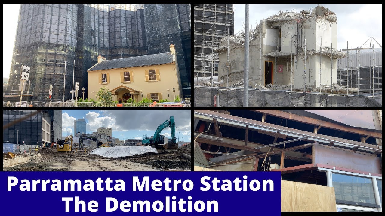 Parramatta Metro Station Update | Sydney Metro West Project 2022 | The ...