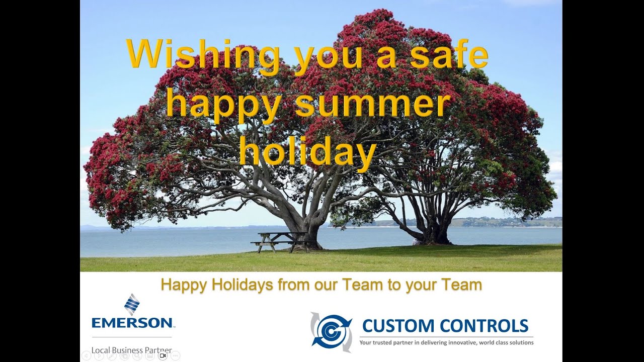Happy Holidays from Custom Controls 2023 - YouTube