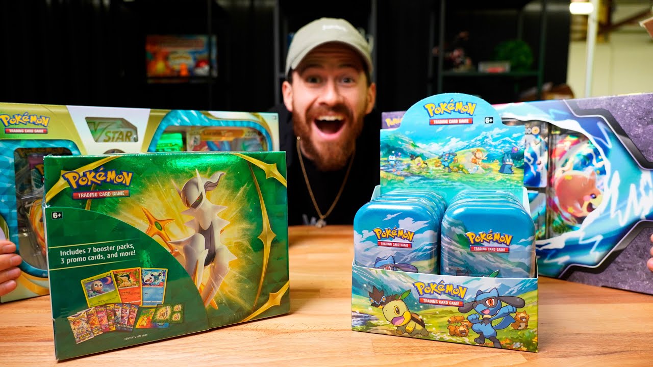 OPENING ALL THE NEW POKEMON BOXES!! *POKEMON LIVE BREAKS* - YouTube