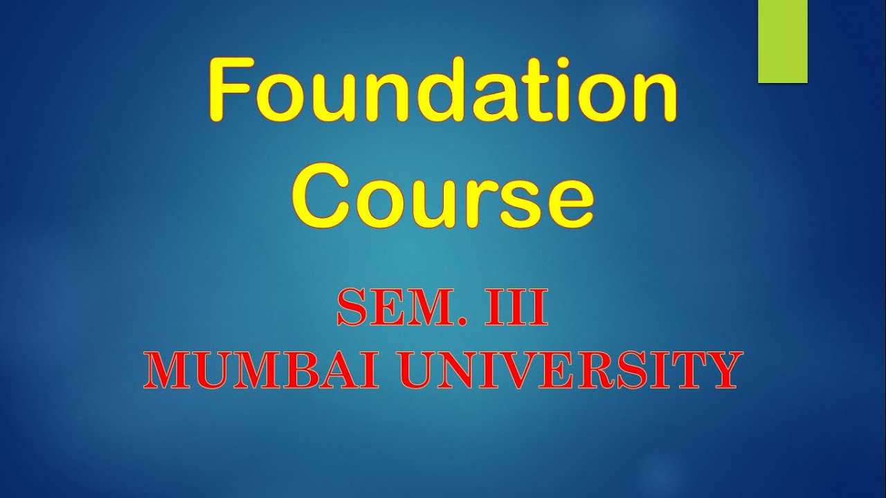Foundation Course | Sem 3|Mumbai University| Neolithic Age | The Urban ...