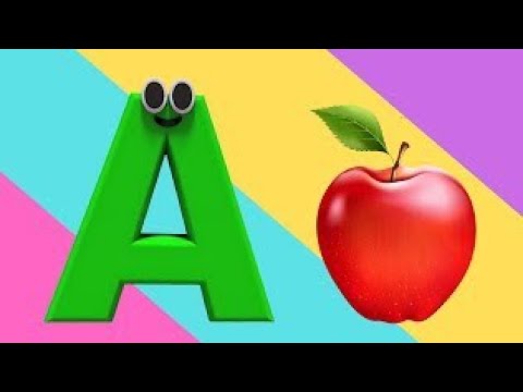 A for Apple / Alphabet song/ Apple song / phonic song / abcd / Learn ...