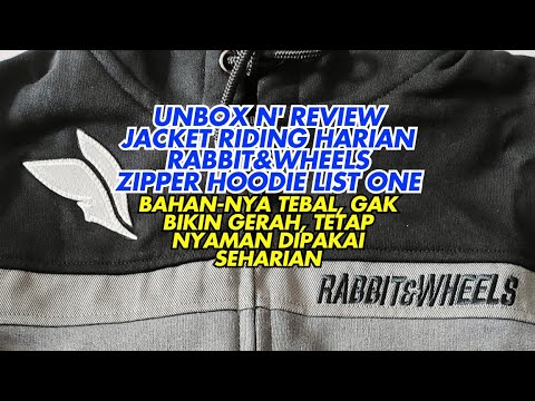 CASUAL HOODIE TERNYAMAN| REVIEW JACKET RABBIT&WHEELS LIST ONE #rabbit ...