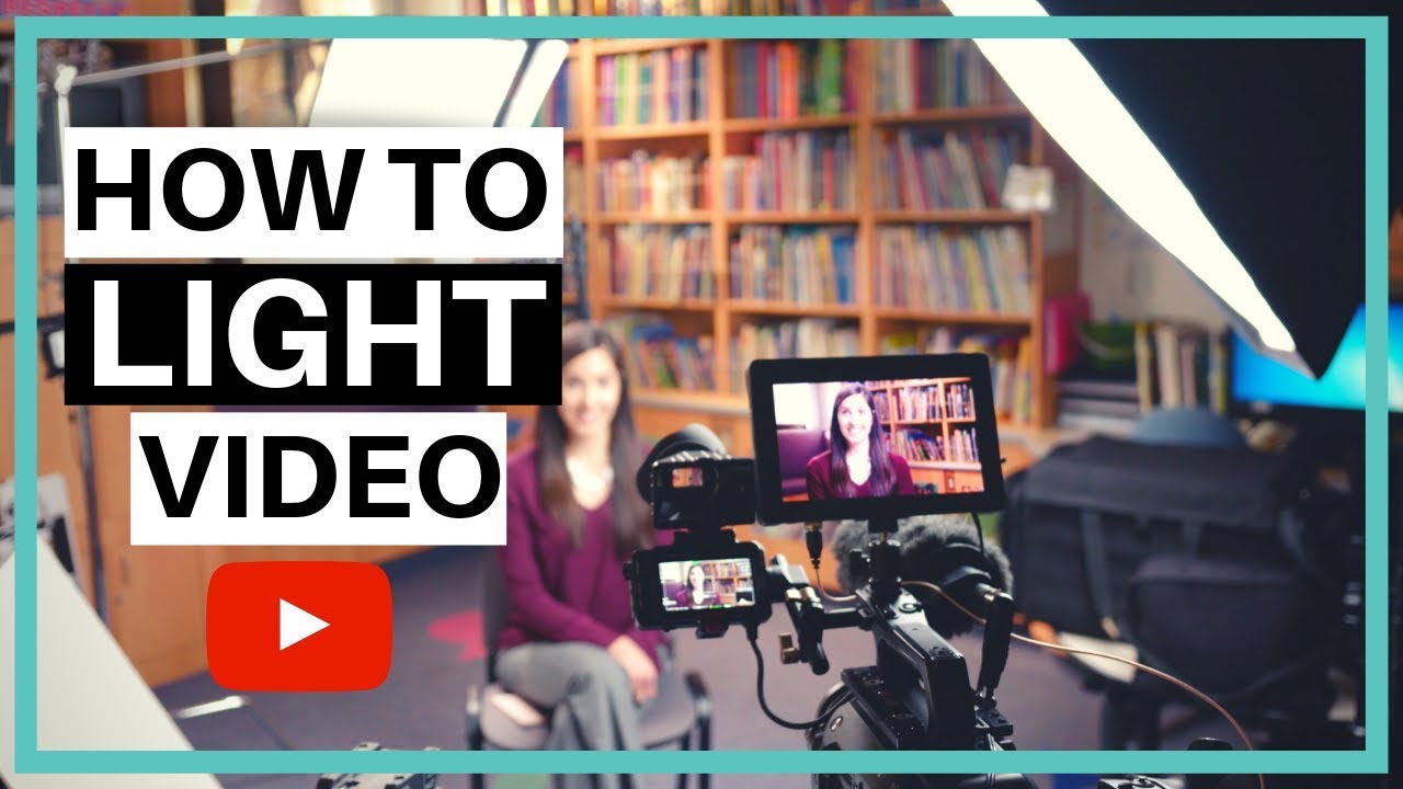 Lighting for Video Shooting (3 Point Lighting) - YouTube