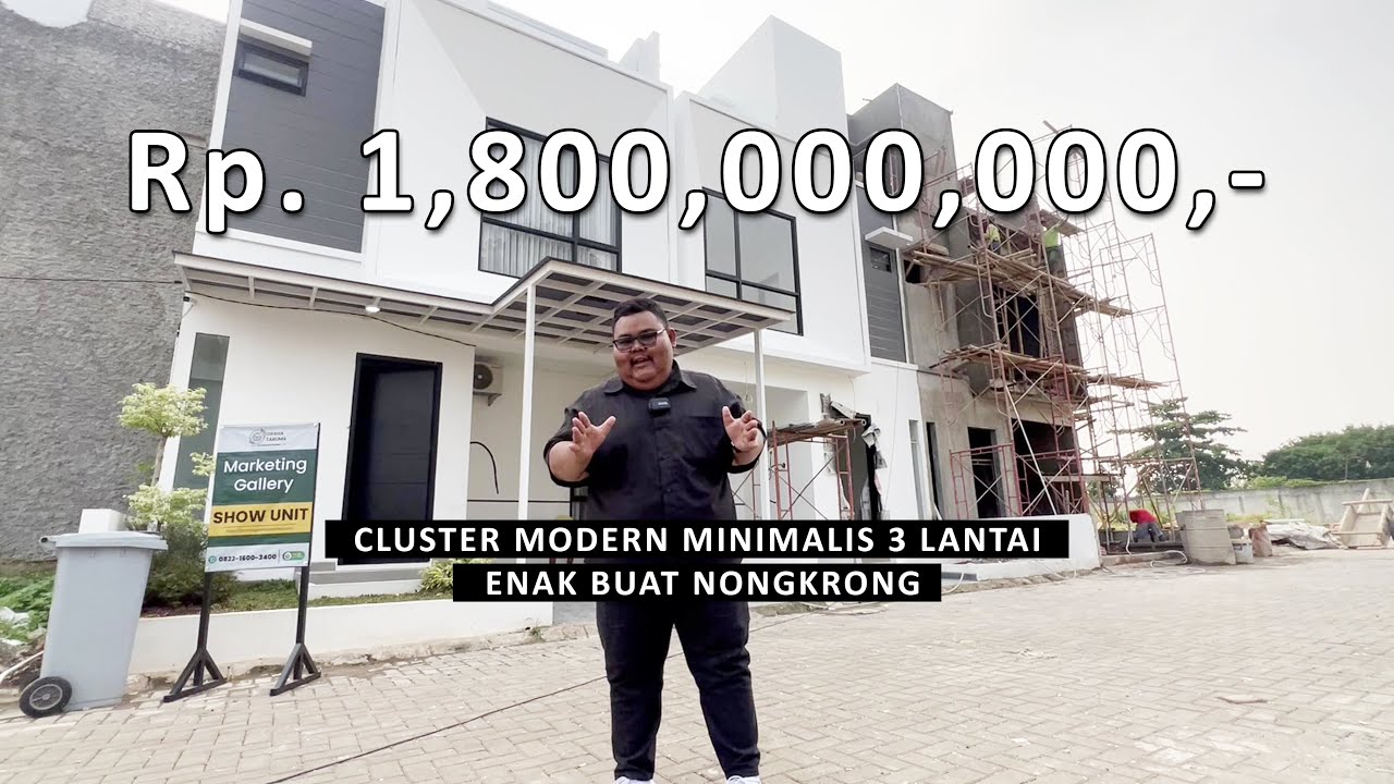 Cluster Modern Minimalis Enak Buat Nongkrong di Rooftopnya, Lokasi di ...