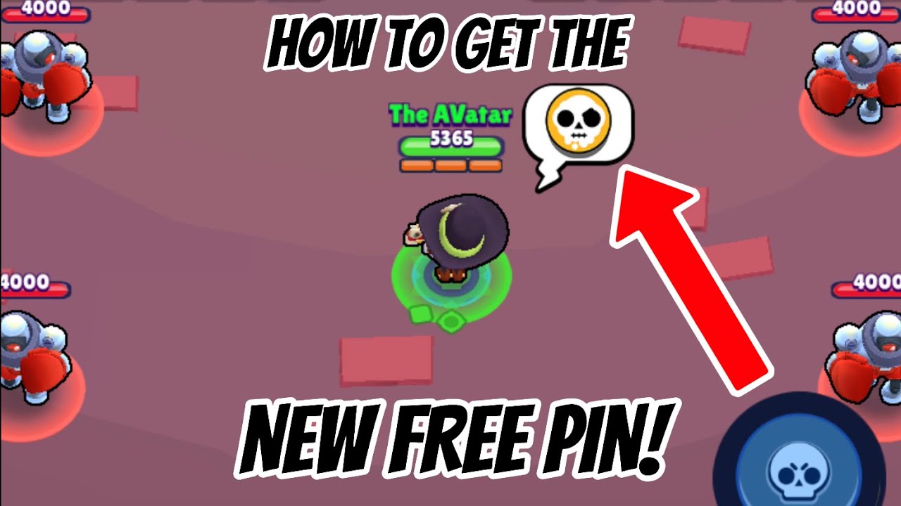 HOW TO GET THE NEW FREE PIN IN BRAWL STARS! - YouTube