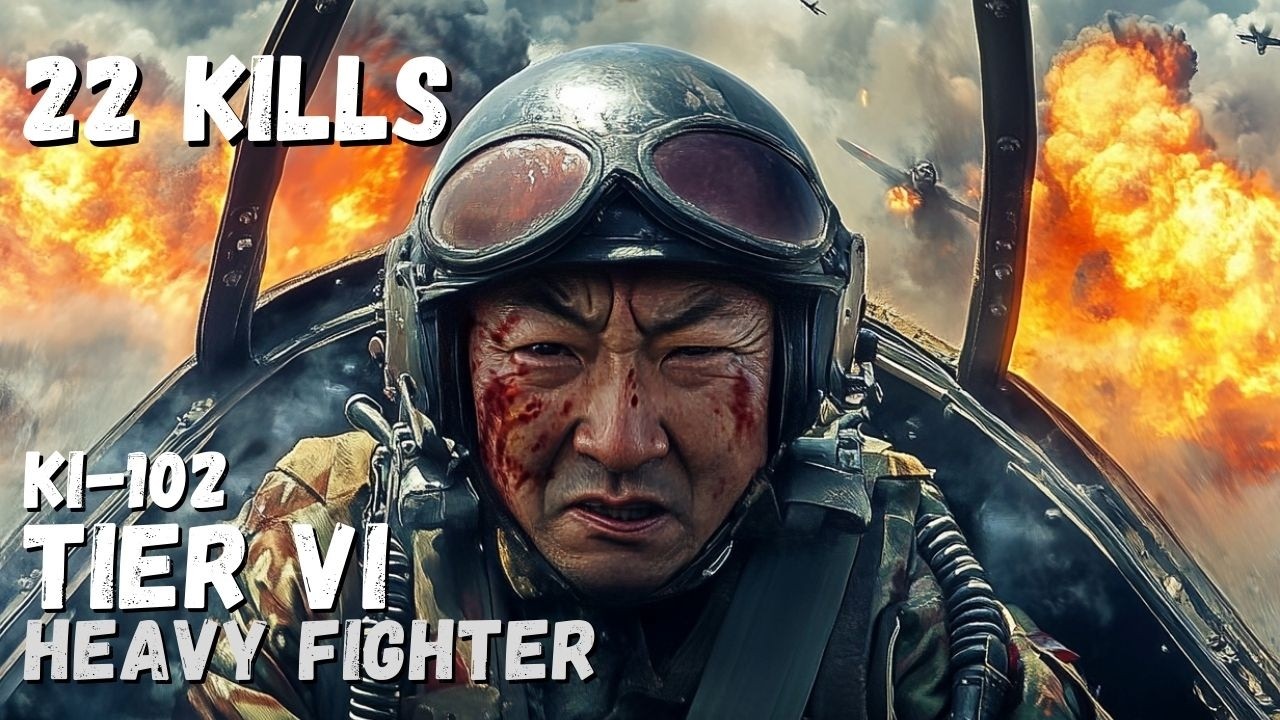 Last man standing / Air Jujitsu / 22 Planes Shot Down / Ki-102 Heavy Japanese Fighter / Tier VI ...