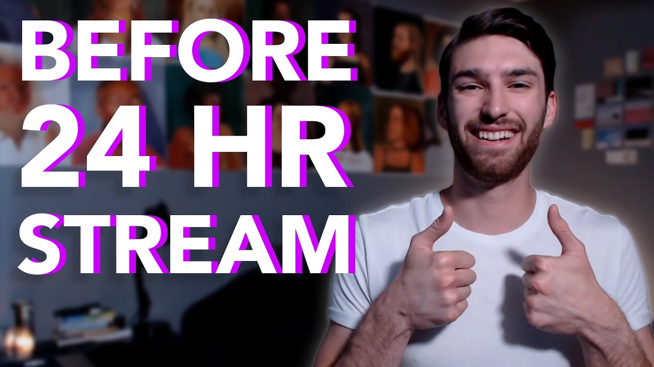 HOW TO DO A 24 HOUR LIVE STREAM // Planning for my first 24 hour stream ...
