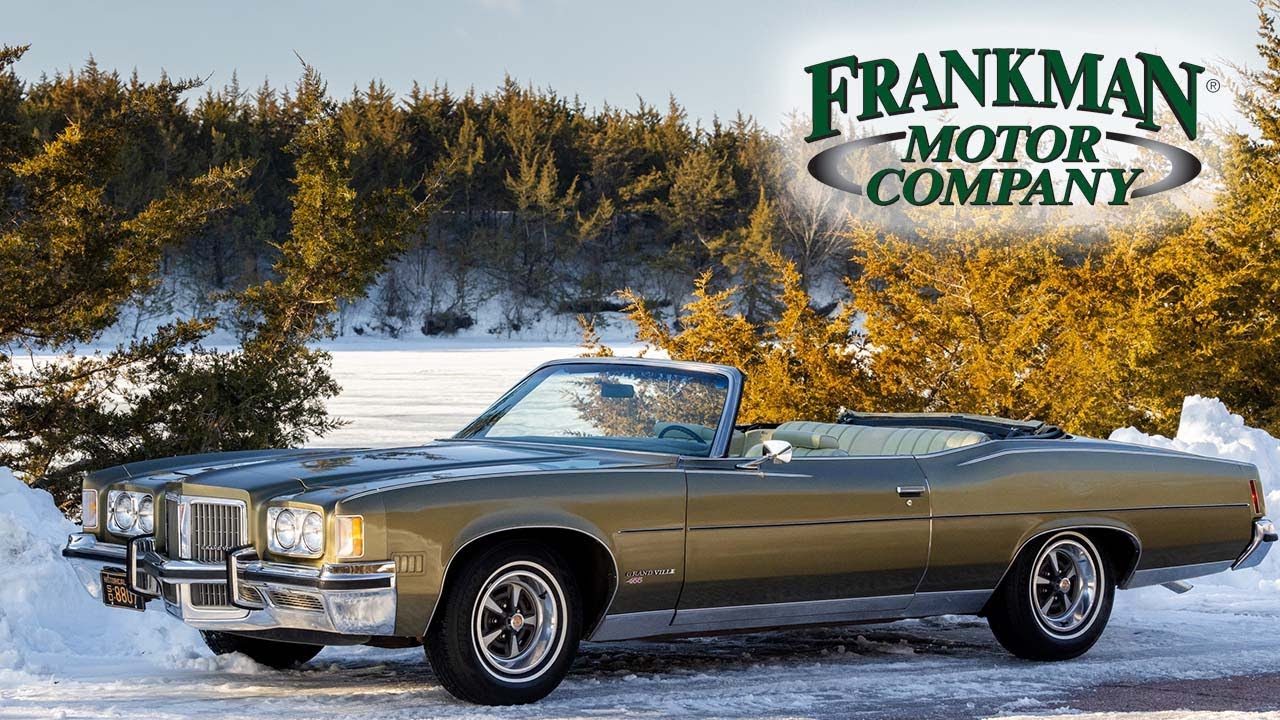 63K Mile - 1972 Pontiac Grand Ville Convertible 455 - Frankman Motor ...