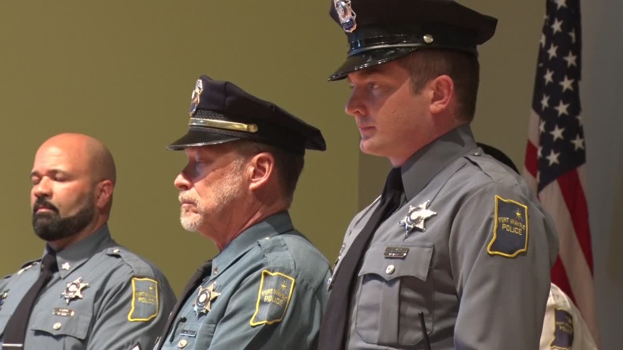 FWPD honors officers on National Police Week - YouTube