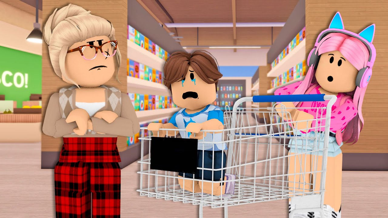 ROTINA DA FAMÍLIA PASSANDO O DIA NA CIDADE! Family Roleplay ROBLOX ...