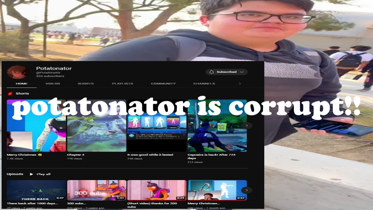 POTATONATOR EXPOPSED (a hole) - YouTube