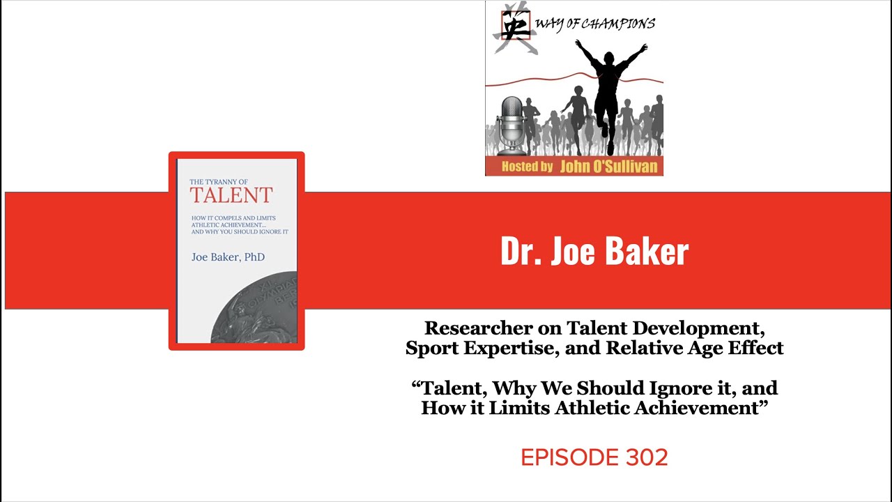 Joe Baker, Sport Scientist and Author of The Tyranny of Talent - YouTube