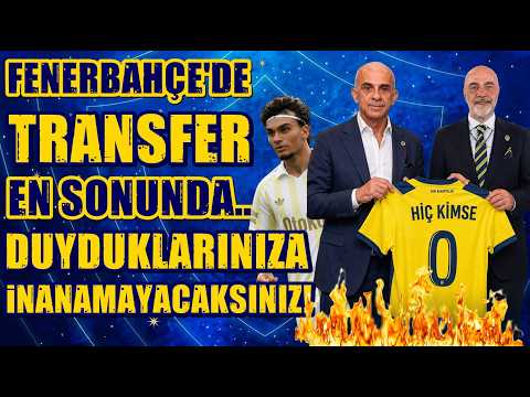 SONDAKİKA Fenerbahçe'de TRANSFERDE Büyük SKANDAL! Taraftar ÇILDIRDI! İşte GERÇEKLER...