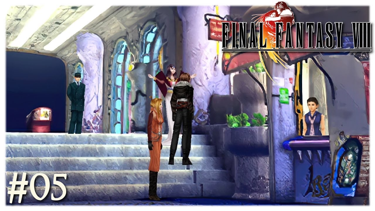 Eine kleine Stadt-Runde durch Balamb | Final Fantasy VIII #05 - YouTube