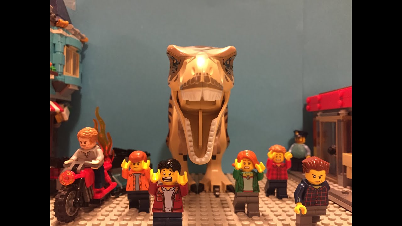 Lego Jurassic World, The T-Rex Takeover!! - YouTube