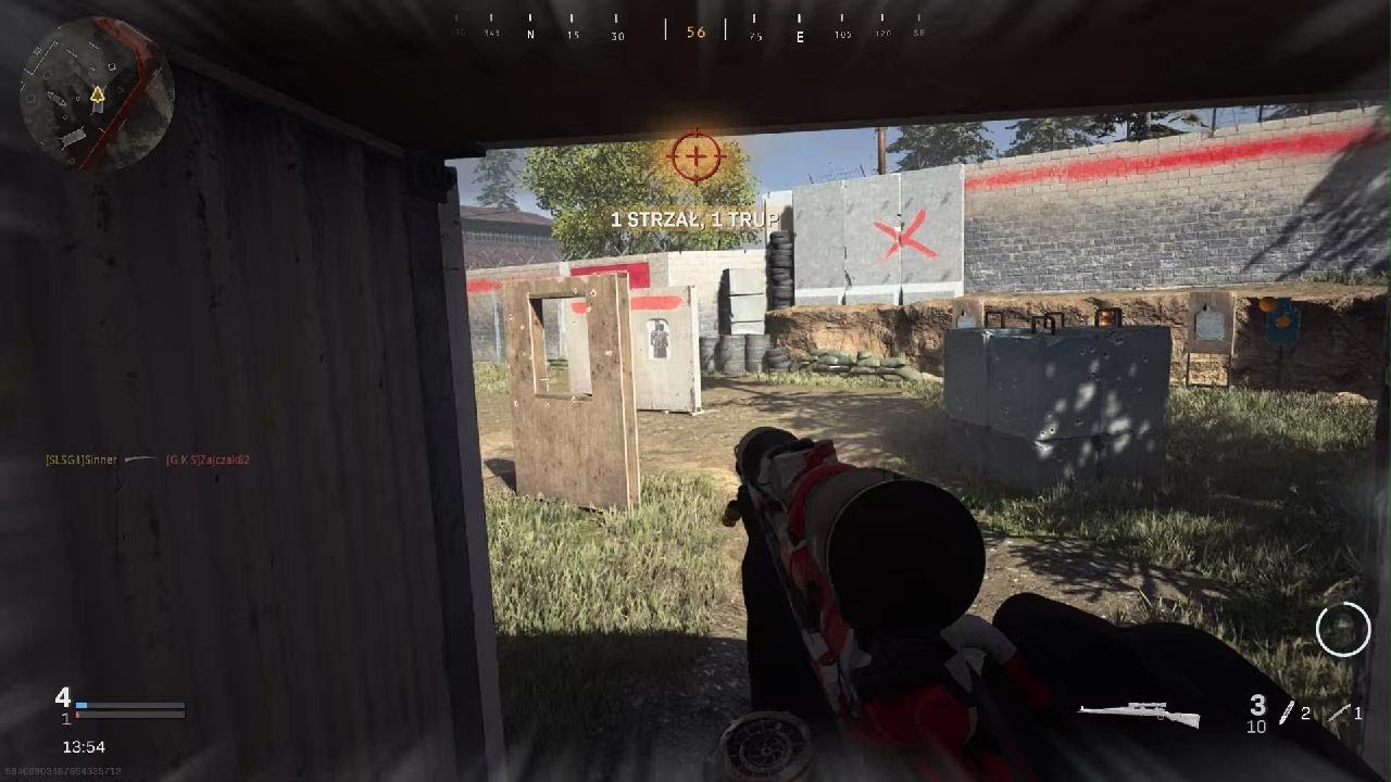 Call of Duty Modern Warfare 1vs1 Kar98k, map Speedball. - YouTube