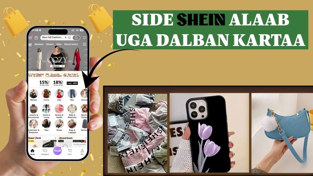 || SIDE SHEIN WAX UGU DALBAN KARTAA | HOW TO ORDER SHEIN HAUL🛍️🎀 - YouTube