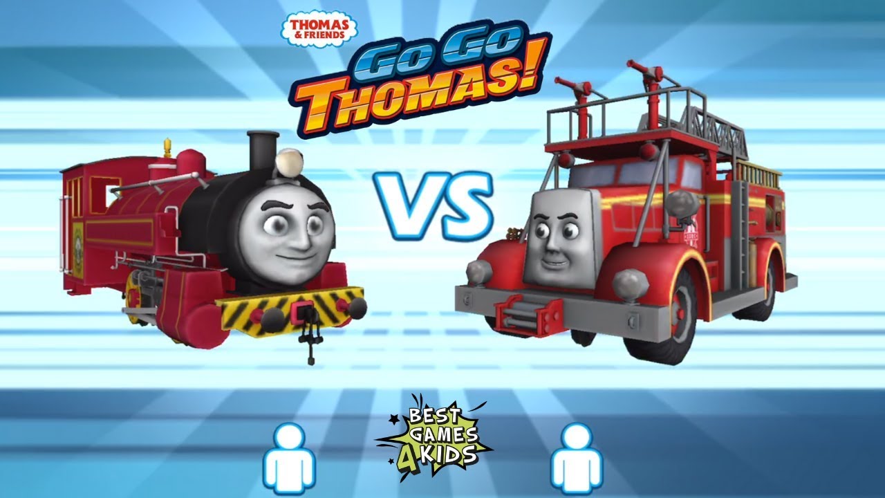 Thomas & Friends: Go Go Thomas | 2 PLAYERS BATTLE: VICTOR Vs FLYNN! By ...