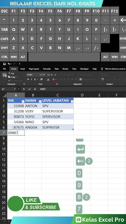 Membuat Menu Dropdown yang Menarik di Excel dengan Mudah! - YouTube
