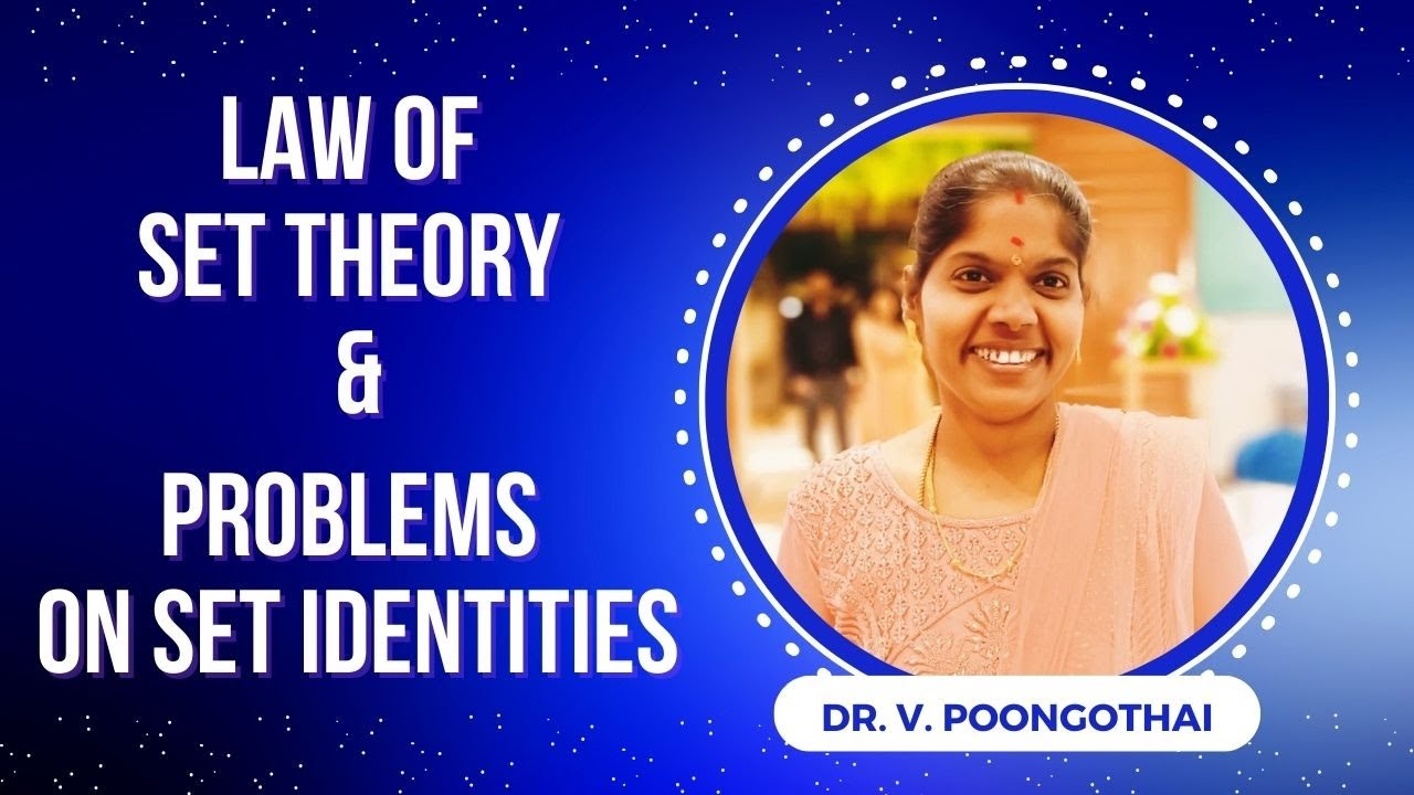 Law of Set Theory - Problem on Set Identities - YouTube