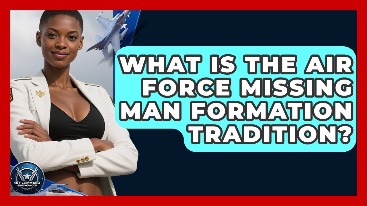 What Is The Air Force Missing Man Formation Tradition? - Sky Command ...