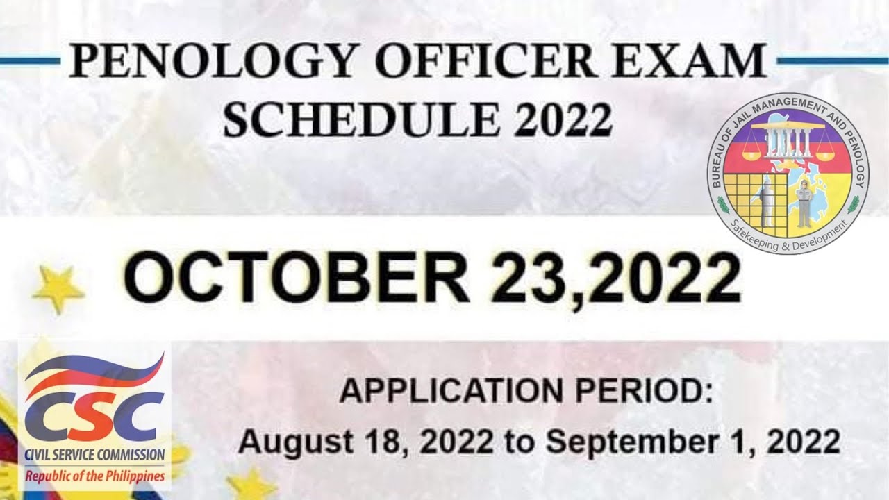 Penology Officer Examination (POE) 2022 Guide | Requirements and ...