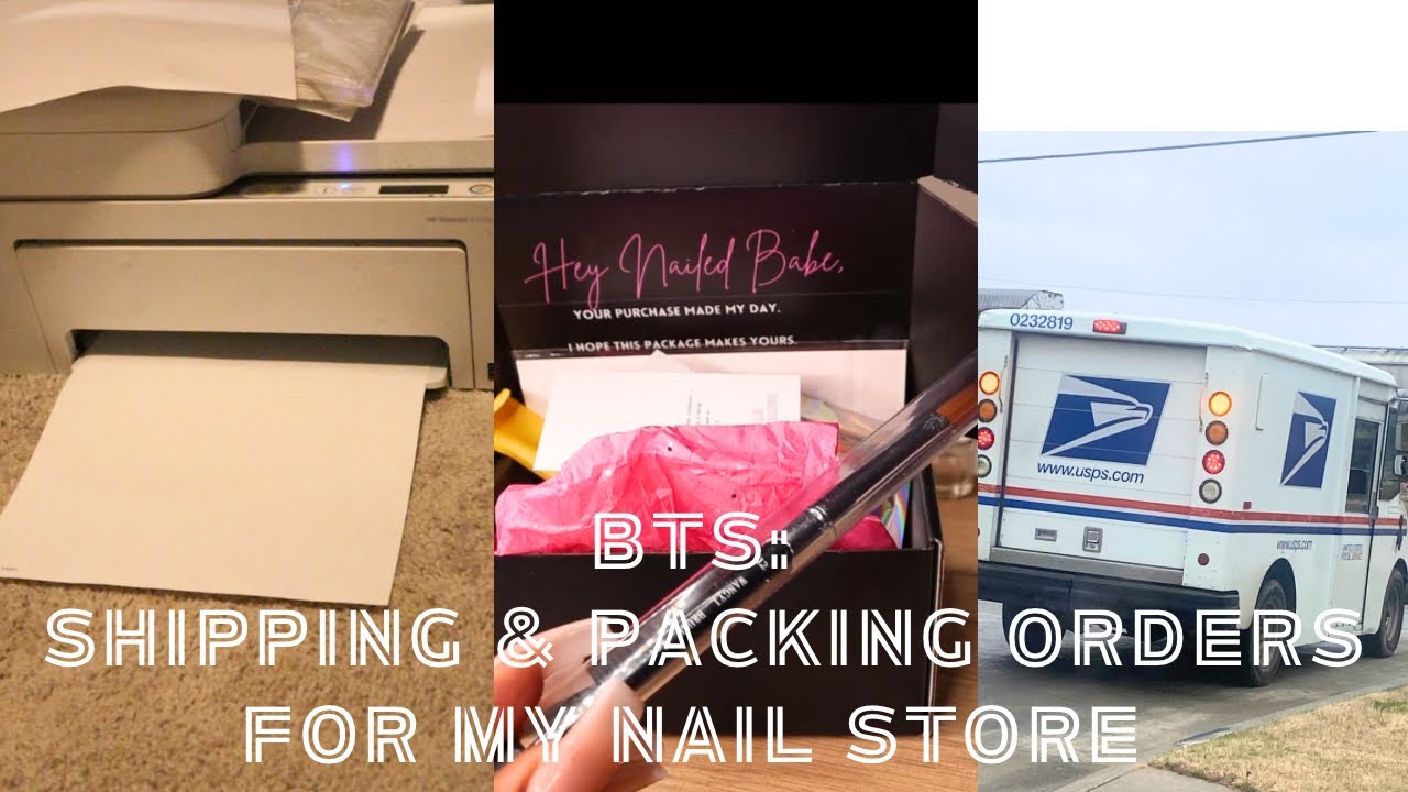 BTS: SHIPPING ORDERS + HOW TO MAKE SHIPPING LABELS @ HOME + CHEAPEST ...
