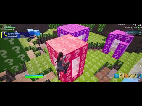 FORTNITE 🍀FORTCRAFT🍀LUCKY🍀EVERYTHING🍀 - MAP CODE: 1887-7597-7601 - YouTube