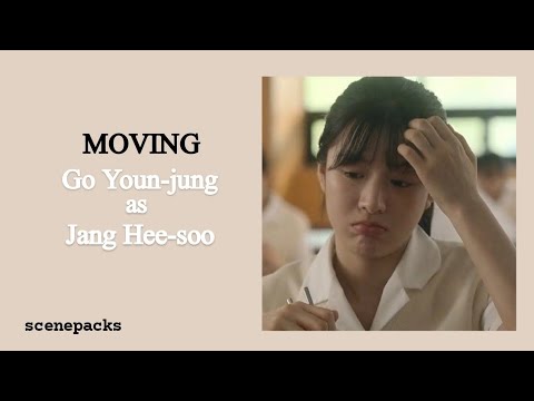 MOVING Go Youn-jung as Jang Hee-soo (scenepacks ep1) - YouTube