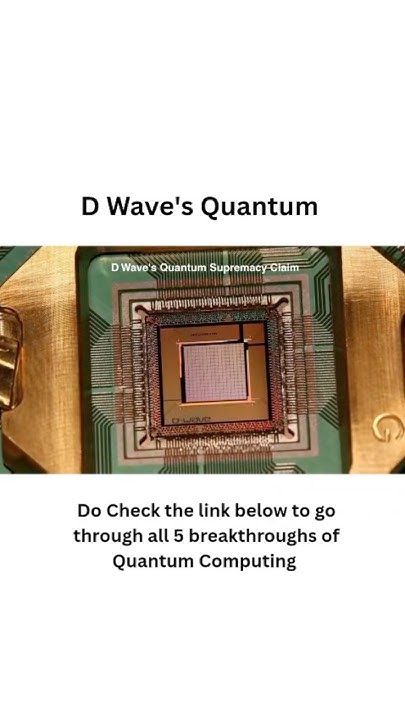 D Wave’s Quantum #quantumcomputing - YouTube