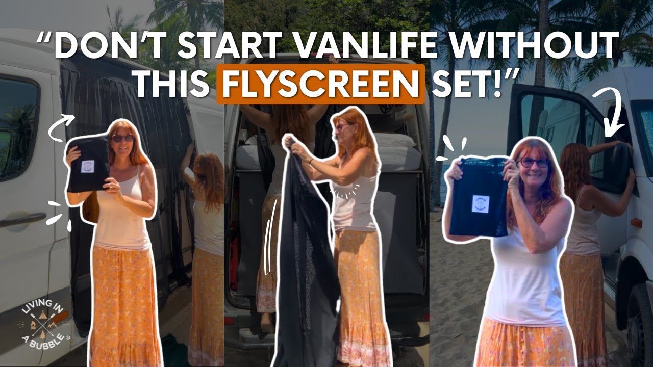 The Complete Flyscreen Set Every Van Lifer Needs!| In-Depth Install & Review - YouTube