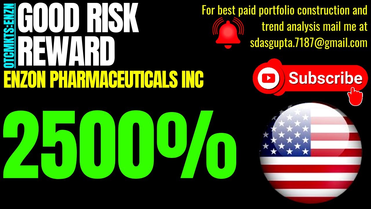 ENZON PHARMACEUTICALS INC GOOD RISK REWARD | ENZN STOCK NEWS - YouTube