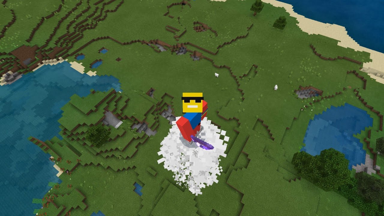 Minecraft tiktok hack jet boots [command block] - YouTube