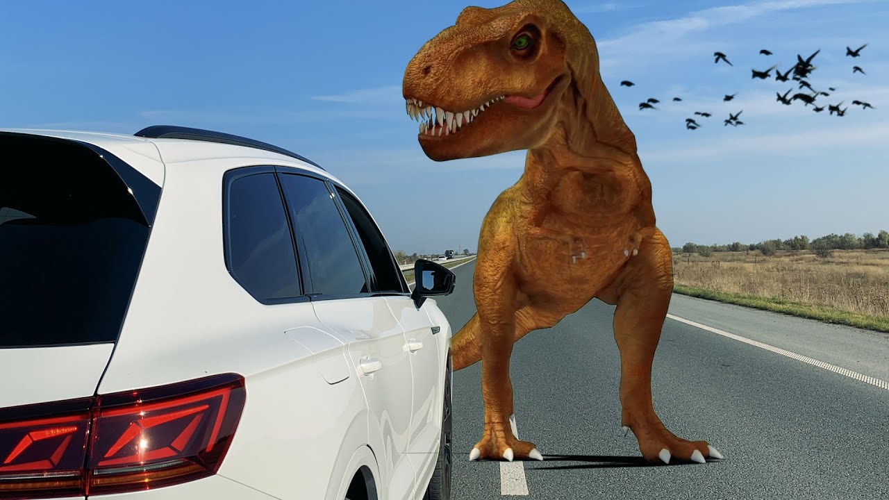 T-Rex In Real Life! - YouTube