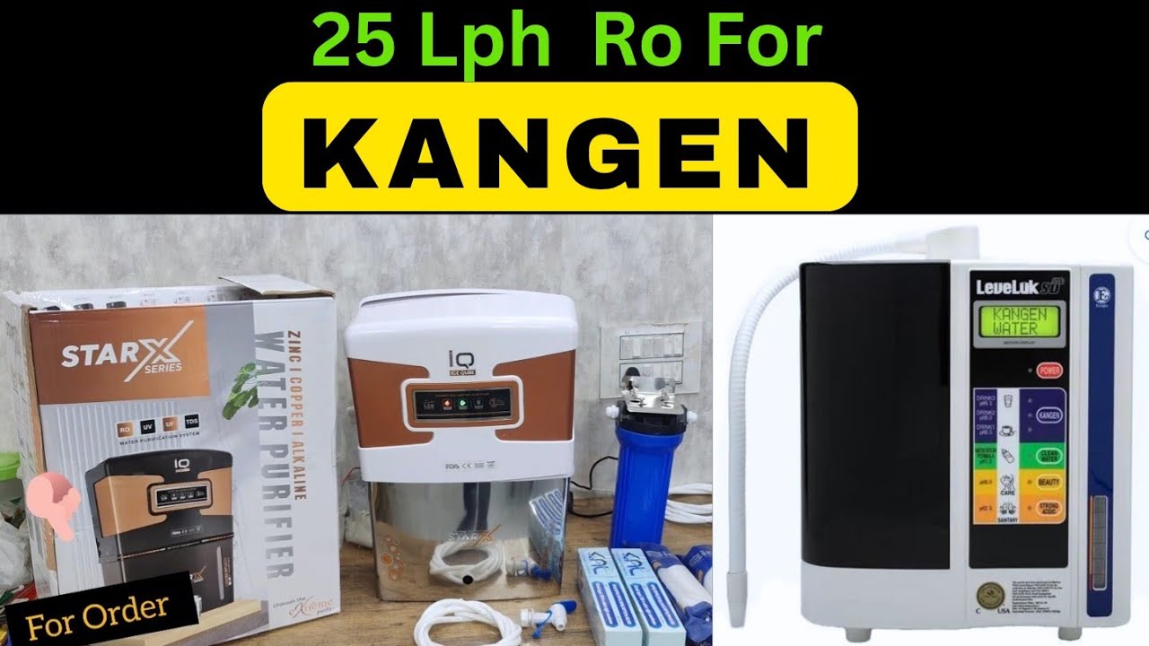 25 Lph RO With Steel Tank Ro Use With Kangen Ionizer # Best ro For ...