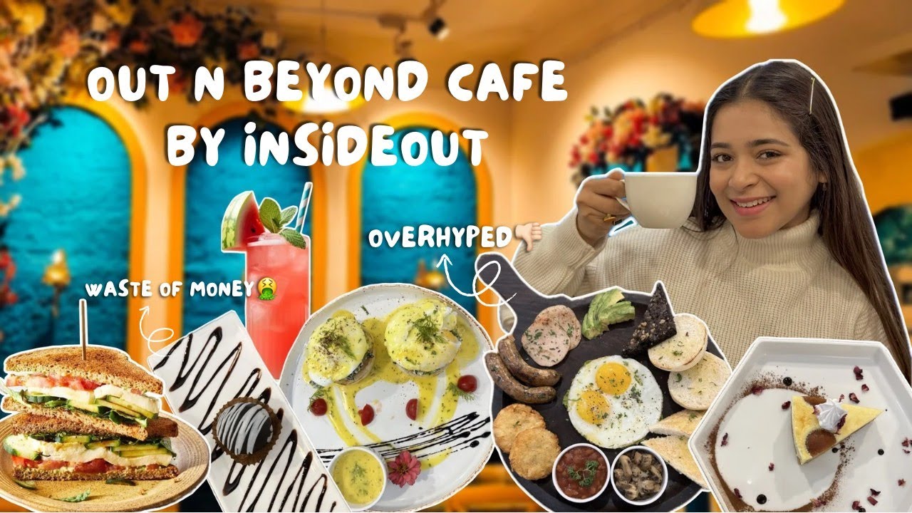 OUT N BEYOND CAFE By INSIDE OUT😍Waste of Money👎🏻🤮OVERHYPED😓Breakfast ...