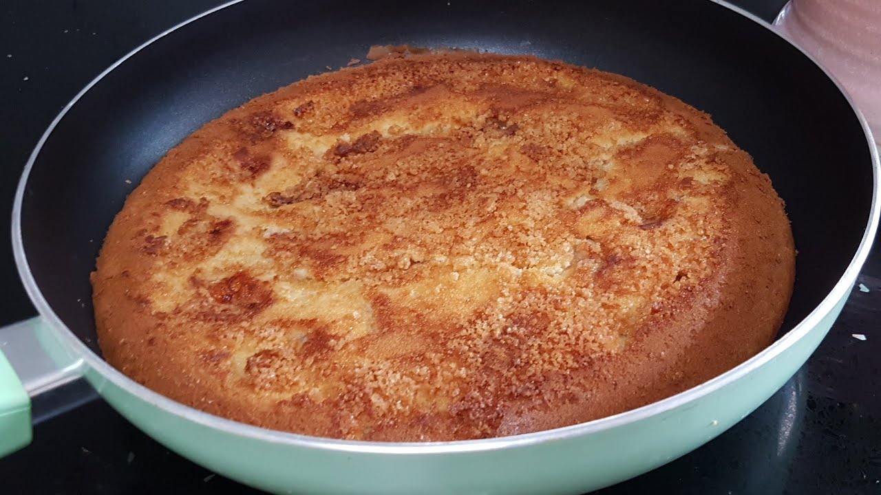 Cake In Frying Pan | Cake Without Oven | Easy No Bake Cake | One Egg ...