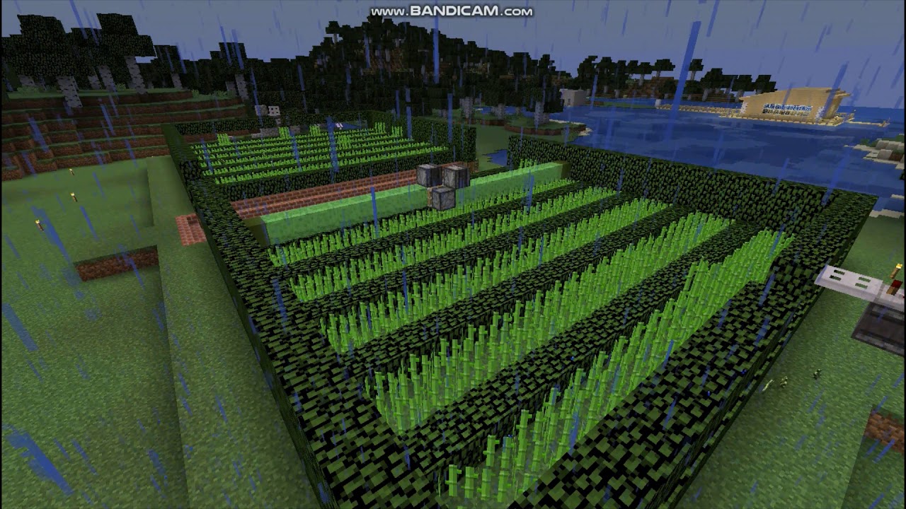 what a lawn mower looks like in minecraft - YouTube