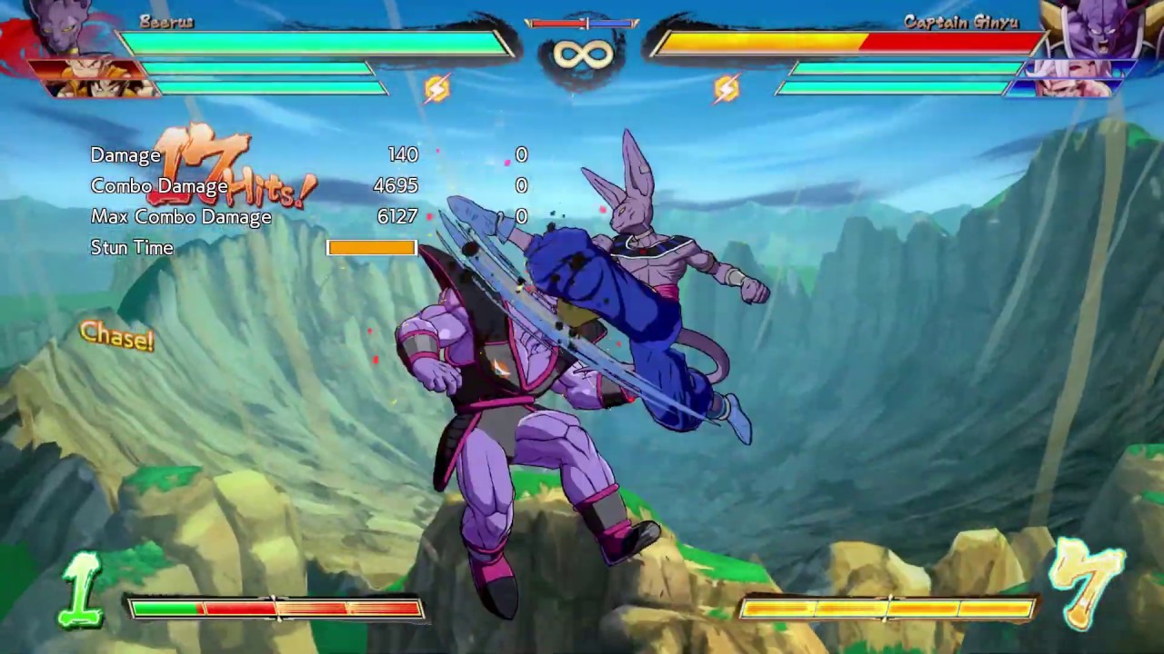 DBFZ Season 3 Beerus bnb combos - YouTube