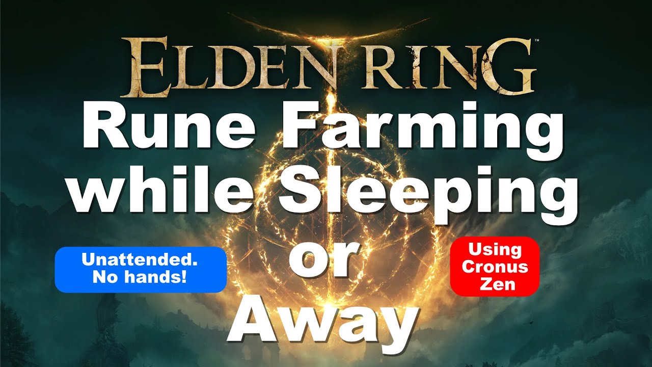 Elden Ring (1.10) - Ball Rune Farming to 1M Runes! - YouTube