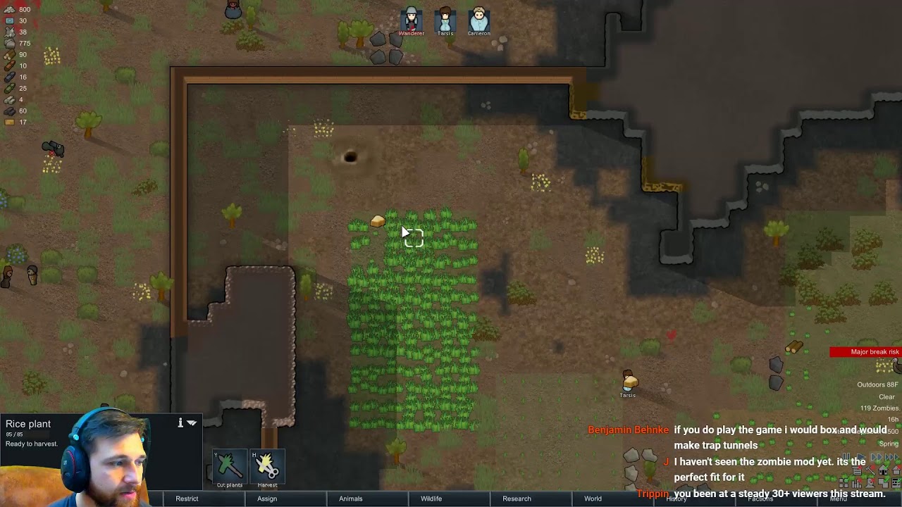 Rimworld | ZOMBIE MOD!!!!! Don't get eaten edition! - YouTube