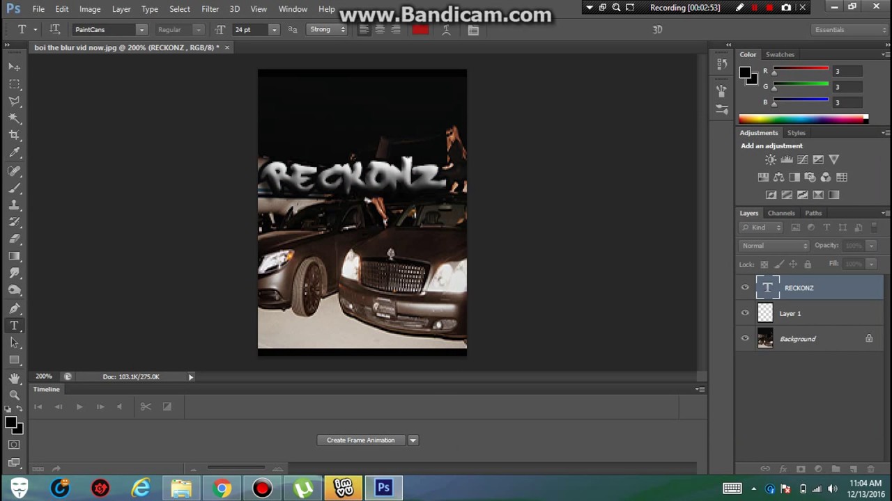 How to make a dp with blur - YouTube